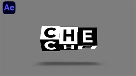 3d Cube Rotating Text Animation In After Effects No Plugins Celite