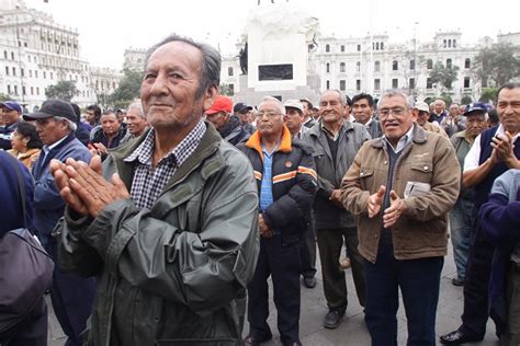 ONP Pensionistas Esperanzados En Que Dina Boluarte Anuncie Aumento En