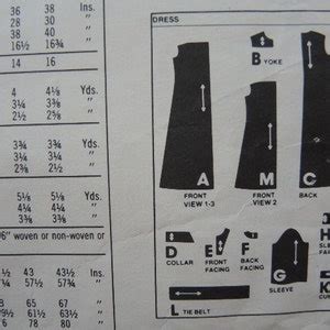 Vintage 1970s Simplicity Sewing Pattern 8249 Misses Dress In Two