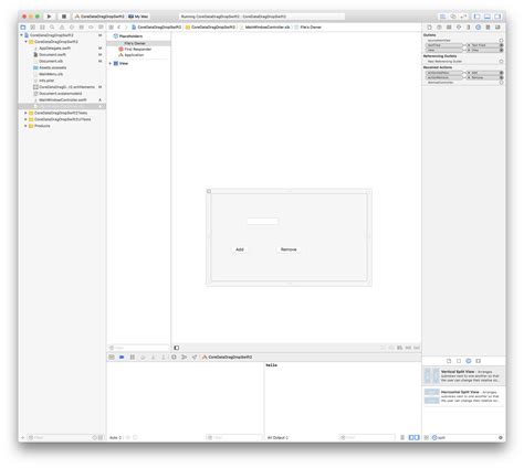 Cocoa Ibaction Not Trigger In Nspersistentdocument For Macos Stack