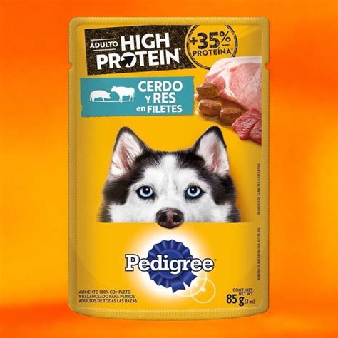 Alimento Para Perro Pedigree Adultos High Protein Cerdo Y Res En