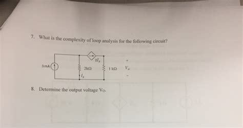 Solved What Is The Complexity Of Loop Analysis For The Chegg Com
