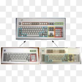 Design Sources Of The Enhanced Pc Keyboard Layout Ibm Model M HD Png Download Vhv