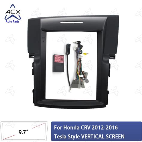 Leitor De V Deo Quadro Multim Dia Para Honda CRV Kit De Guarni O Do