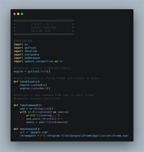 github dx7er tars simple virtual desktop assistant