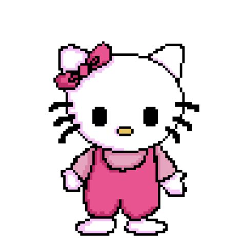 Pixilart Hello Kitty 3 By Artisianvi