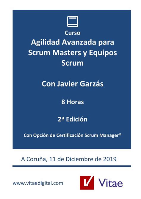 PDF Agilidad Avanzada Para Scrum Masters Y Equipos Scrum Con