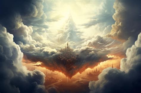 Premium Ai Image Clouds Hd Wallpaper