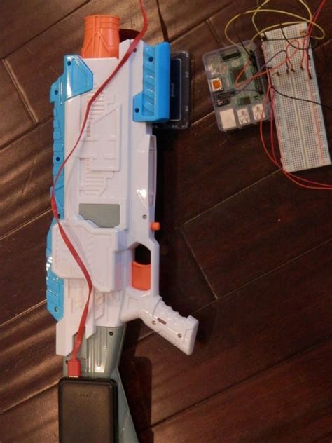 Motion Decting Nerf Gun Piday Raspberrypi Raspberrypi Adafruit