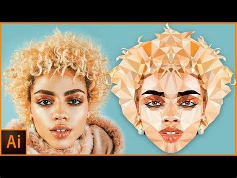 YouTube Illustrator Tutorials Portrait Illustration