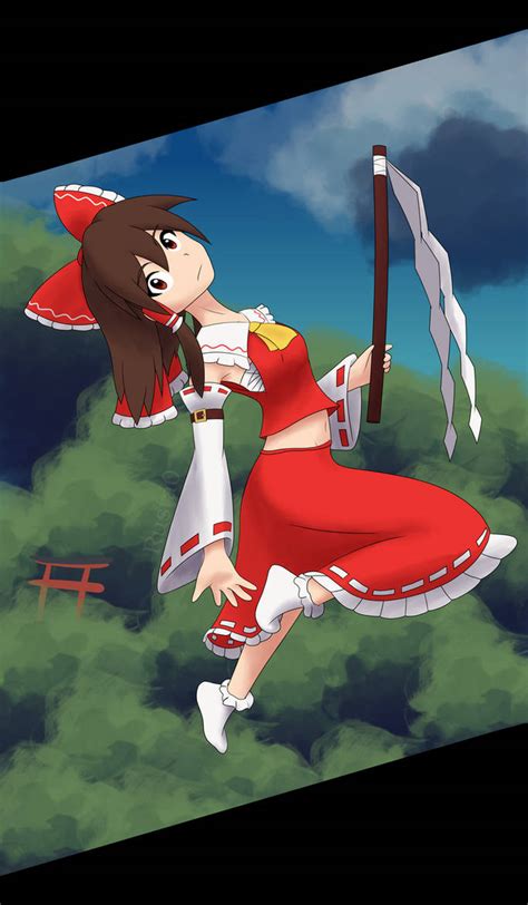 Reimu By Rusta0 On Deviantart