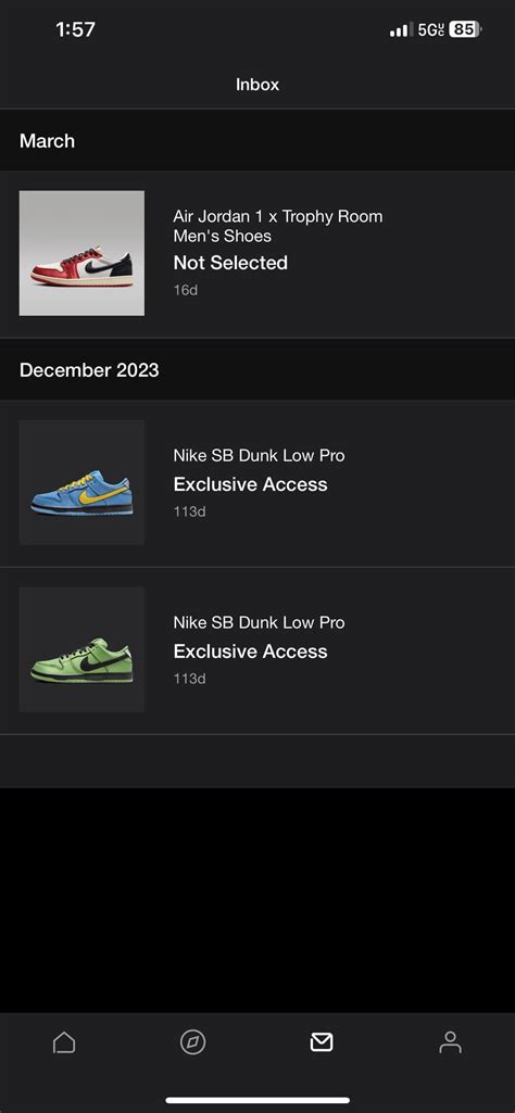 Funny How Snkrs App Doesnt Show The Full History Anymore Mainly Ls