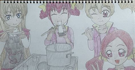 プリキュア みんなでお餅パーティ〜！ ひっさーのイラスト Pixiv
