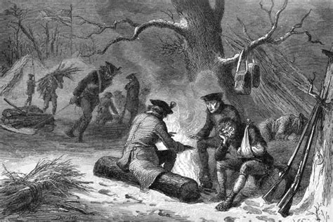 American Troops At Valley Forge772a Classroom Clip Art