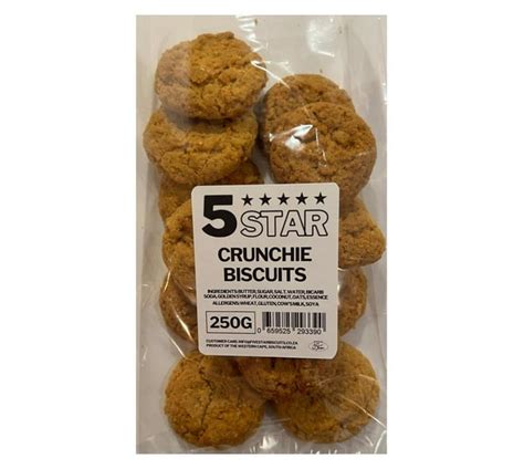 Someone S In A Makro Crunchie Biscuits 250g Box Of 50 Units Mood