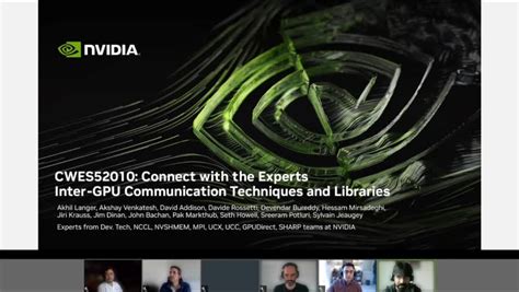 Connect With The Experts Inter GPU Communication Techniques And