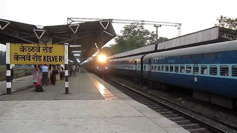 12951 Mumbai Delhi Rajdhani Express With Wcam2p 21862 At Kelve Road