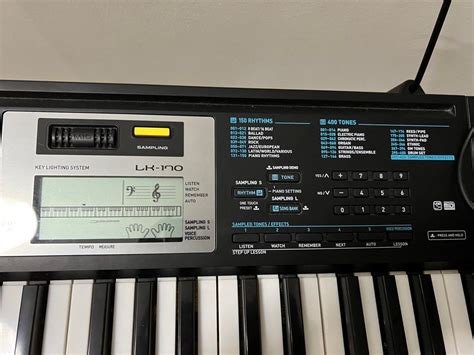 Casio Lk 170 Keyboard Hobbies And Toys Music And Media Musical