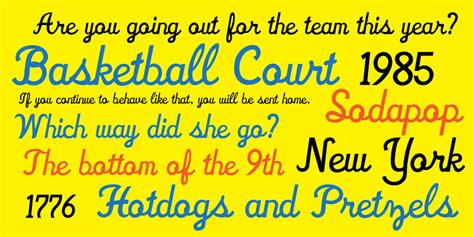 Varsity Script Jukebox Fonts