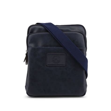 Carrera Jeans Mens Crossbody Bag W Complimentary Drawstring Backpack
