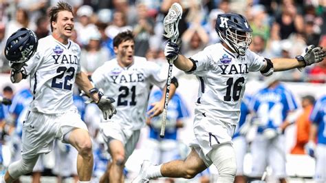 Yale Mens Lacrosse Team At Marion Akers Blog