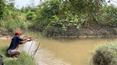 TEMPAT MANCING TERBAIK Pakai Joran Sampai Lemes Ikan Nya Terlalu Ganas YouTube