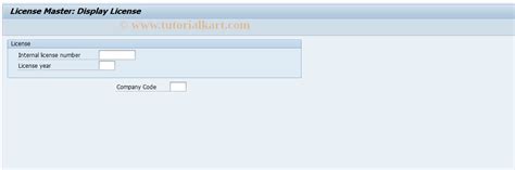 j1ilic03 sap tcode license display