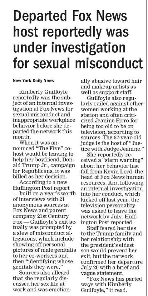 181 Kimberly Guilfoyle Republican Sexual Predators