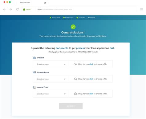 Online KYC Upload Docs Behance