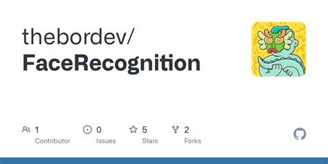GitHub Thebordev FaceRecognition
