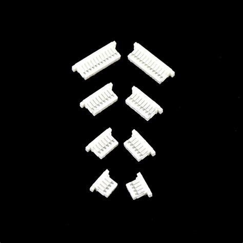 Sh10胶壳10mm间距连接器 2p3p4p5p6p7p8p~12p插头接插件虎窝淘