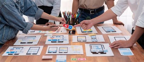 premium photo creative frontend developer brainstorming ui design