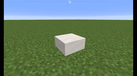 Minecraft What S Inside Smooth Quartz Slab Youtube