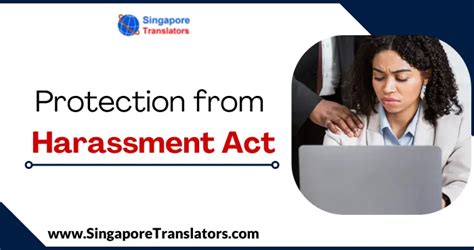Protection From Harassment Act In Singapore Poha