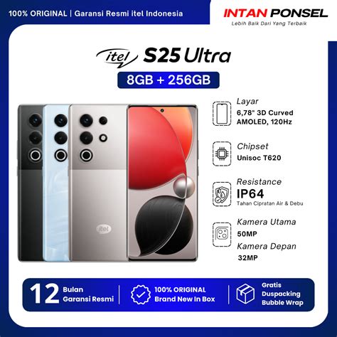 Jual Itel S Ultra Gb Gb Garansi Resmi Itel Indonesia Tahun Shopee Indonesia