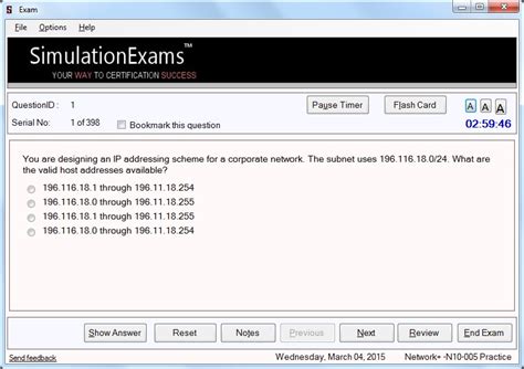 Sim Ex Practice Exams With Lab Sim For Network Download