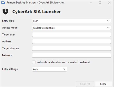 New Devolutions Rdm Functionality — Cyberark Dashboard Sia Launcher An