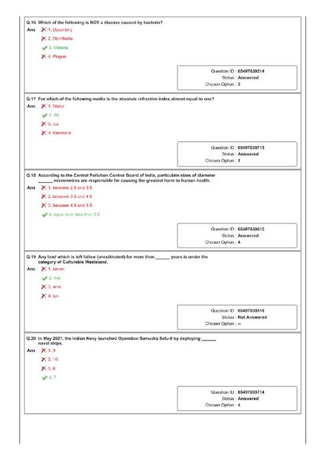 Ssc Selection Post Phase 9 Question Paper Pdf Download Here