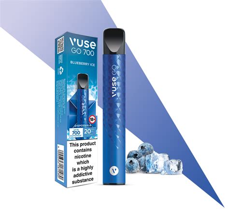 Vuse Go 700 Blueberry Ice Disposable Vape Vuse