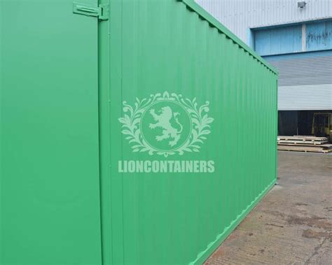 Ft X Ft Golf Buggy Custom Build Storage Container Case Study Lion Containers Ltd