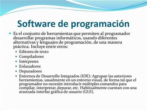 Software De Programacion Ppt