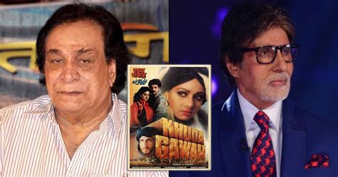When Kader Khan Revealed Leaving Khuda Gawah Because He Couldnt Call
