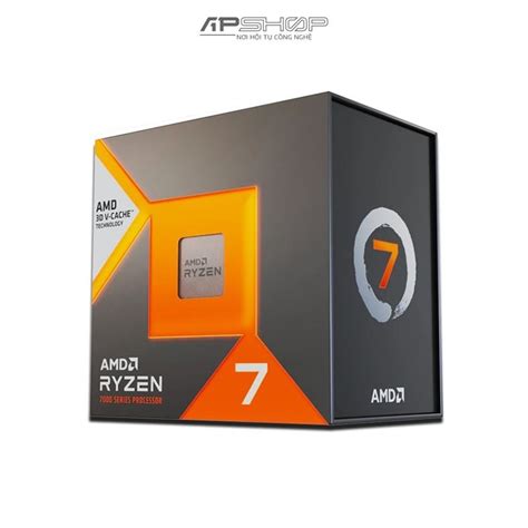 Cpu Amd Ryzen 7 7800x3d Sockets Am5 Chính Hãng Apshopvn