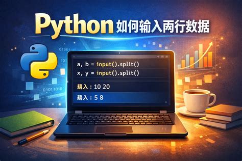 Python如何输入两行数据 Python如何输入两行数据