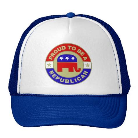 Proud Republican Hat Zazzle