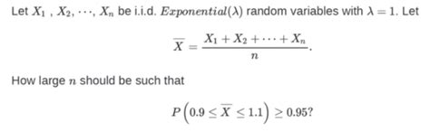 solved let x1 x2 cdots xn ﻿be i i d ﻿exponential λ