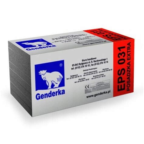 Genderka Styropian EPS 80 031 Posadzka Extra EPS80 Cena Opinie