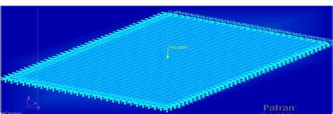 Figure 19 Vibration Analysis Of Honeycomb Sandwich Panel