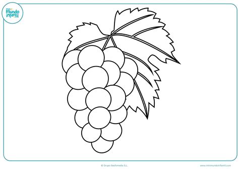 Dibujos Para Colorear Frutas