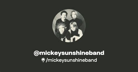 Mickeysunshineband Instagram Facebook Tiktok Linktree
